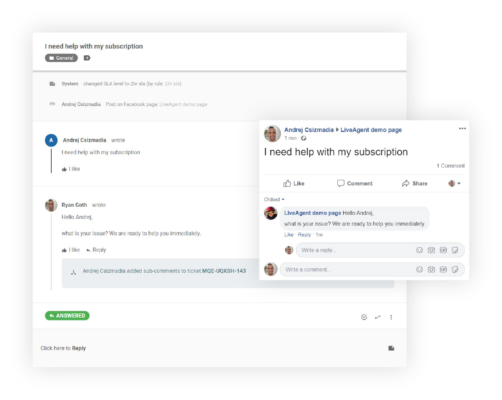 What is a Facebook Feature? (+Free Trial) | LiveAgent