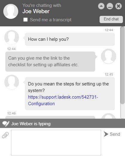 Chat em tempo real | LiveAgent Chat em tempo real | LiveAgent