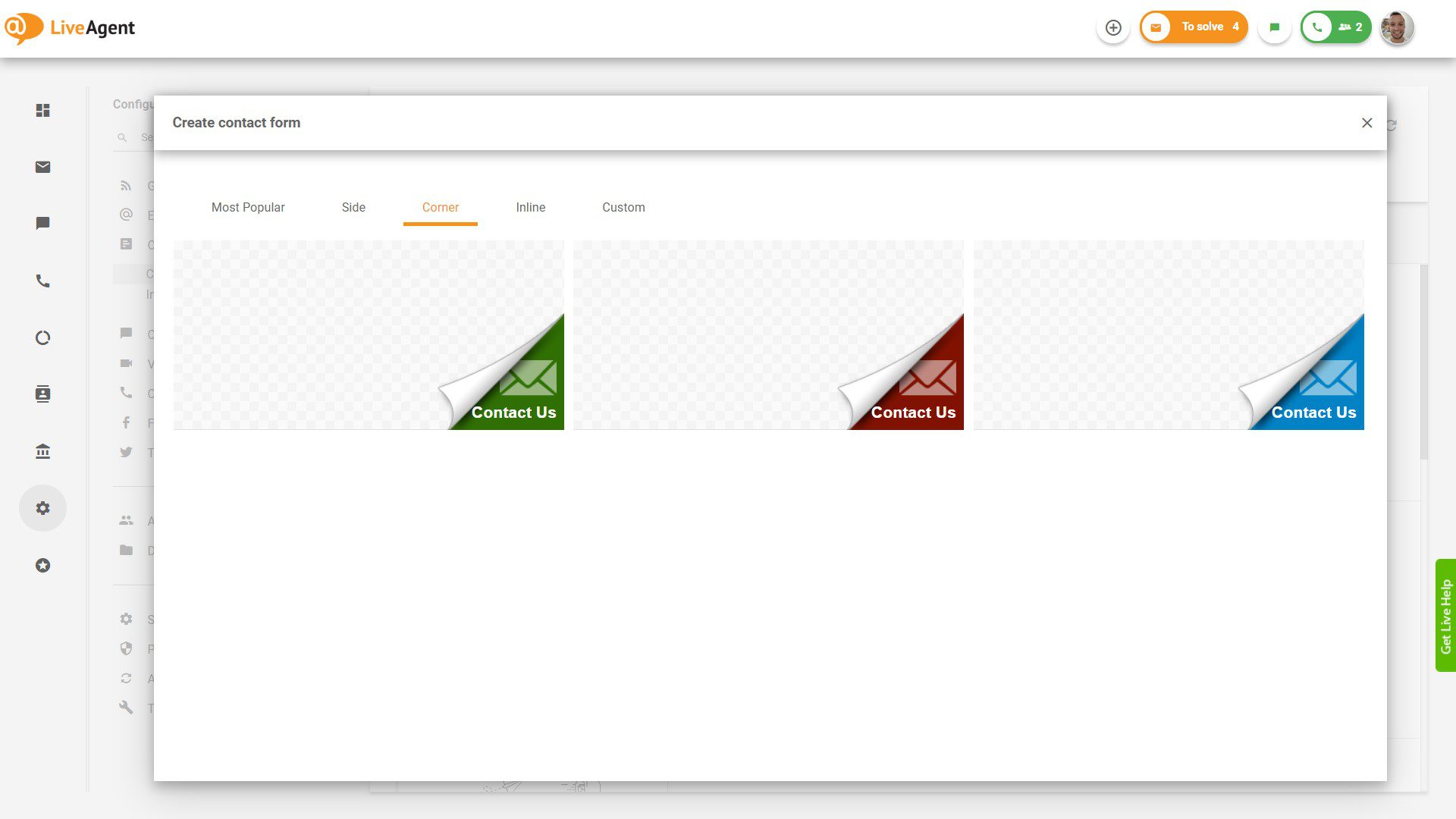What is a Contact Form Gallery? (+Free Trial) | LiveAgent