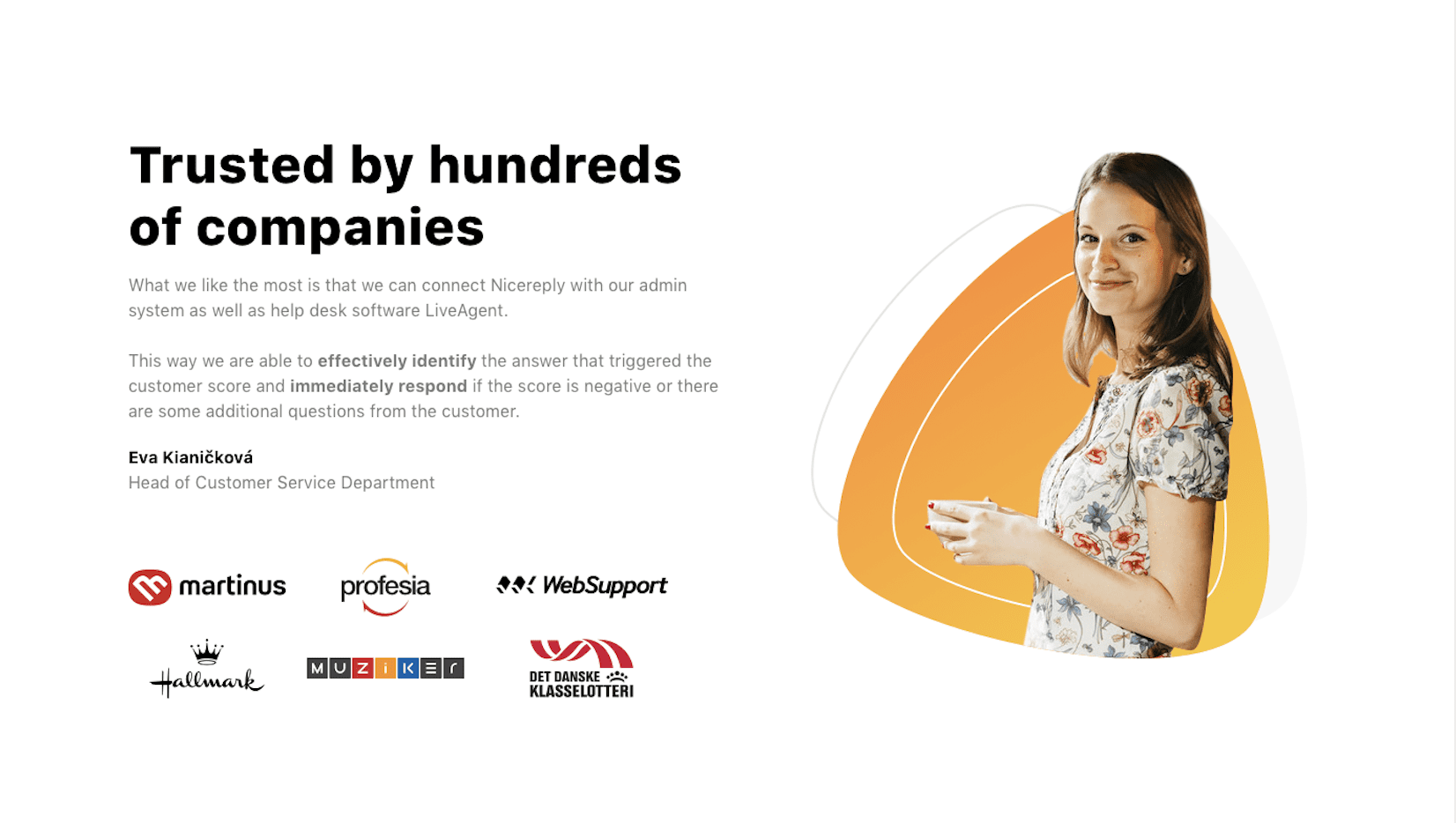 Nicereply | LiveAgent