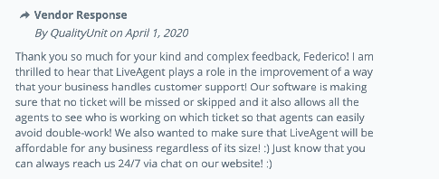 Refund request response email templates - LiveAgent