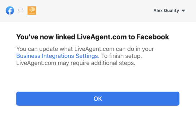 Facebook | LiveAgent
