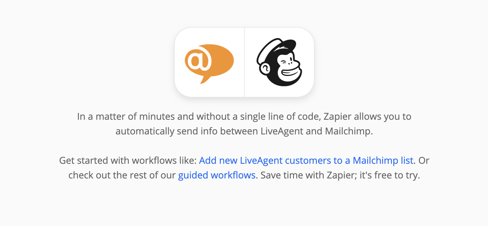 Mailchimp | LiveAgent