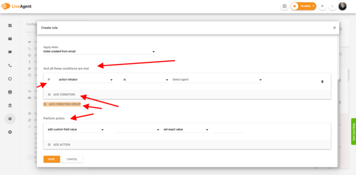 What are Automation Rules? (+Free Trial) | LiveAgent