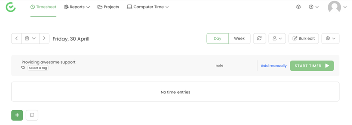 TimeCamp - LiveAgent