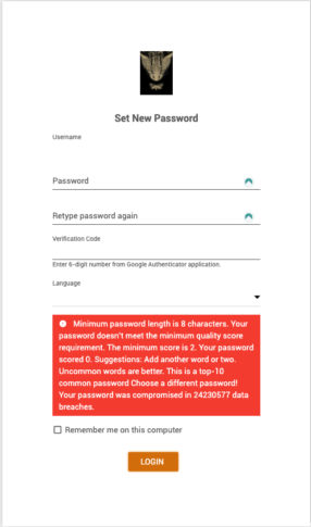 Password Validator And Password Audit Log - LiveAgent