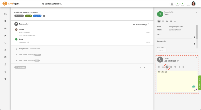 What are Help Desk Notes? (+Free Trial) | LiveAgent