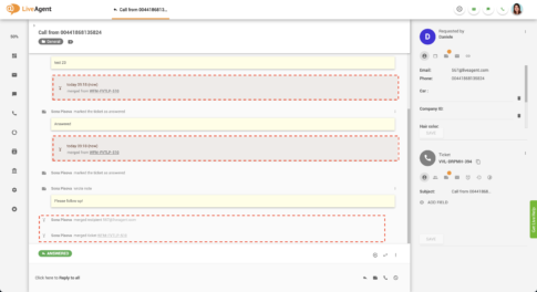 What are Merged Tickets? (+Free Trial) | LiveAgent