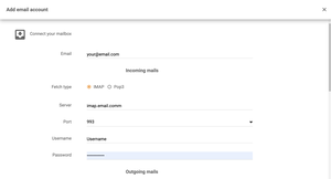 hMailServer - LiveAgent
