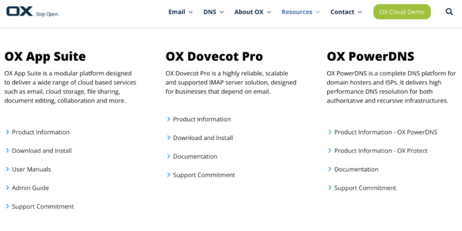 Open-Xchange - LiveAgent