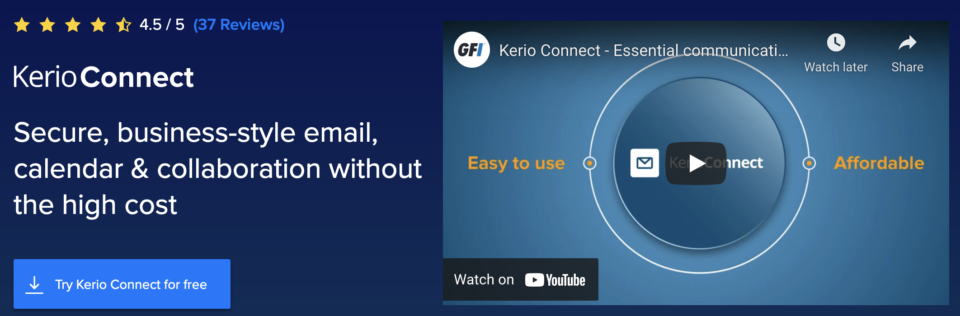 Kerio Connect - LiveAgent